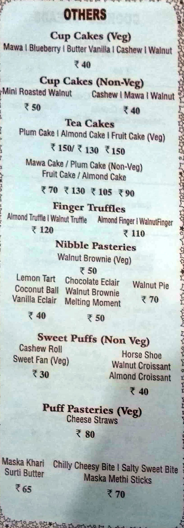 Merwans Cake Stop Menu And Price List For Andheri East Mumbai merwans-cake-stop-menu-and-price-list-for-andheri-east-mumbai