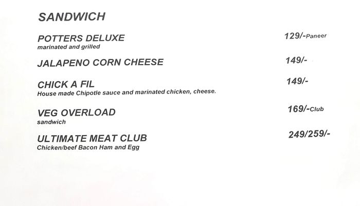 The 90's Cafe Menu and Price List for Anna Nagar, Chennai | nearbuy.com